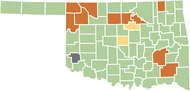 Oklahoma GOP Primary - GOP results map - 2012 election - Data Desk ...